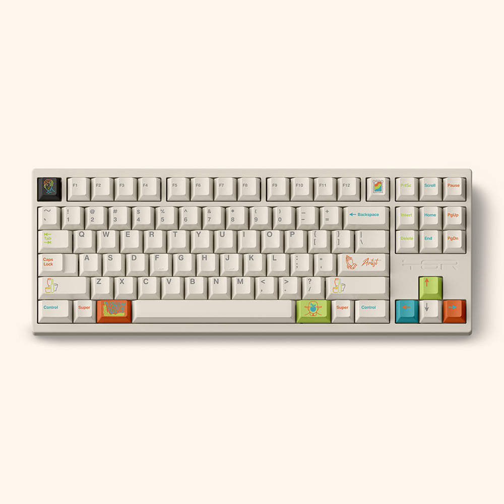 FBB Artist R2 Cherry Profile PBT Keycaps Set – mechkeysshop
