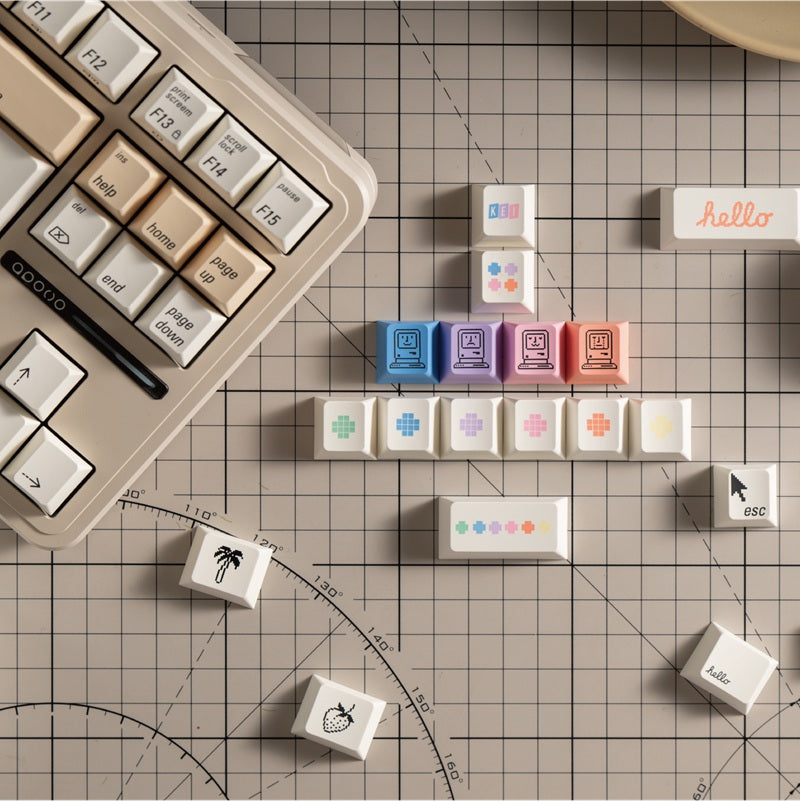 Keyboard Science Mac Color Cherry Profile ABS/PBT Keycaps Set ...