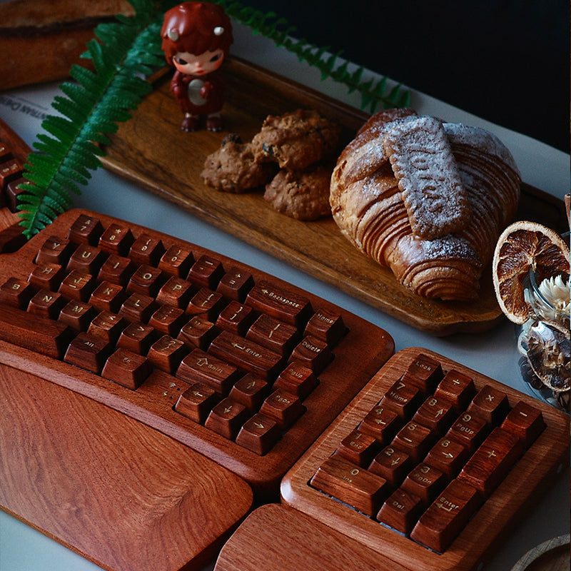 FEKER Alice60 Magnetic Rosewood Split Mechanical Keyboard – mechkeysshop