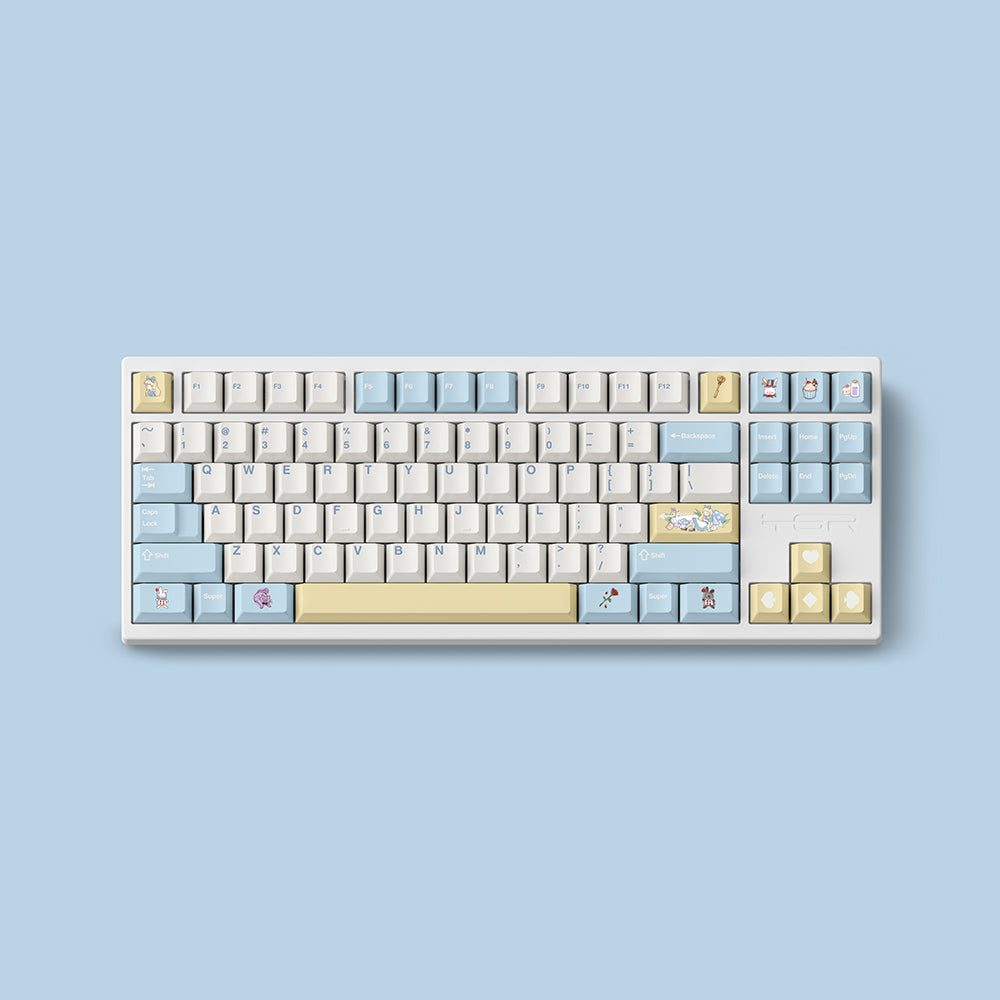 FBB Alice in Wonderland Cherry Profile Keycaps Set – mechkeysshop
