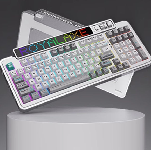 Royalaxe XL98 LED Dot-Matrix Display Mechanical Keyboard – mechkeysshop