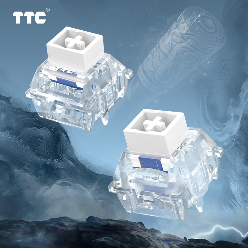 TTC RGB Sacred Heart KOM / Purple Heart KOM Gaming Switches – mechkeysshop