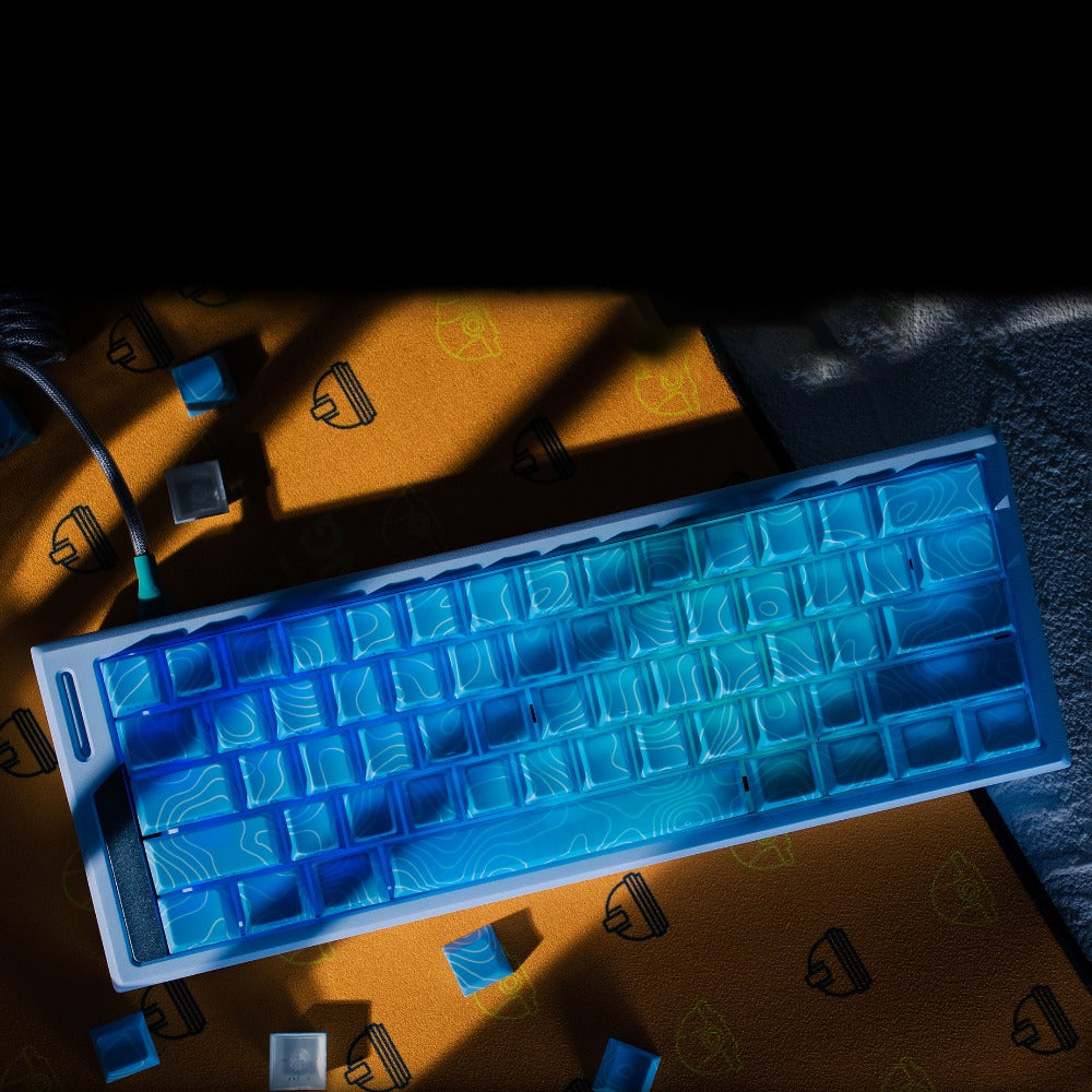 Womier Contour Line Side Printed Cherry Profile Keycaps Set – mechkeysshop