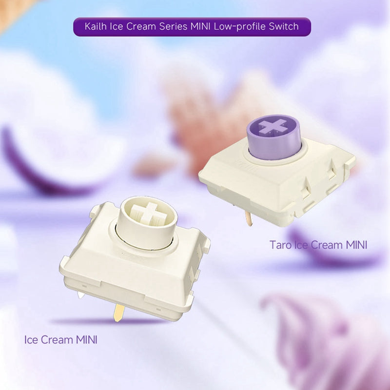 Kailh Ice Cream Mini Low Profile POM Mechanical Switches – mechkeysshop