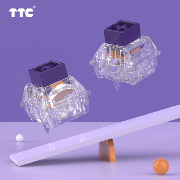 TTC RGB Sacred Heart KOM / Purple Heart KOM Gaming Switches – mechkeysshop