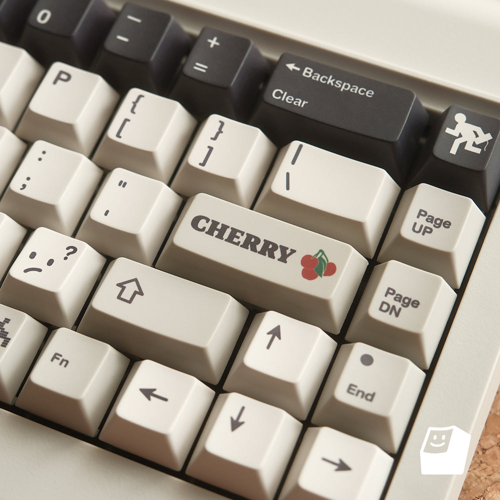 FBB TVS Retro Cherry Profile Keycaps Set – mechkeysshop