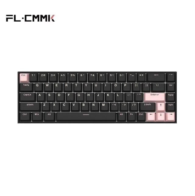 FL·ESPORTS F12 Kailh Box 68 Keys Wireless/Wired Mechanical Keyboard ...