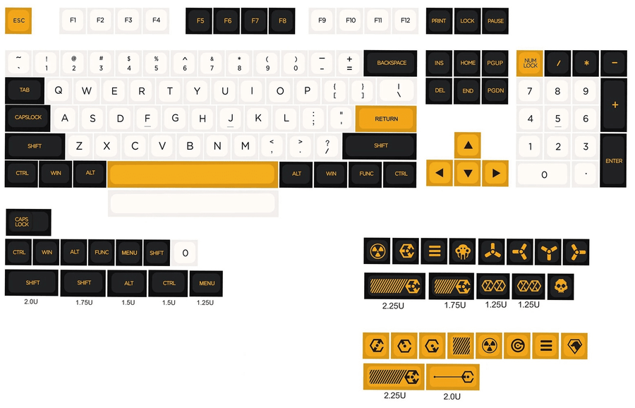 XDA Profile Keycaps – mechkeysshop