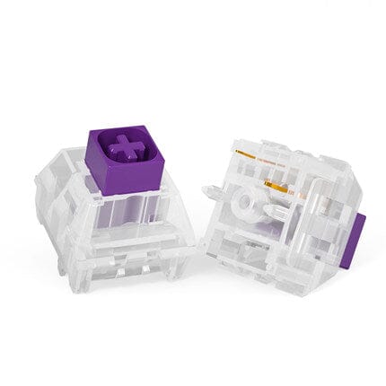 Kailh Crystal Pearlescent Purple Mechanical Keyboard Switch – mechkeysshop