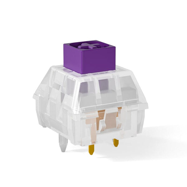 Kailh Crystal Pearlescent Purple Mechanical Keyboard Switch – mechkeysshop