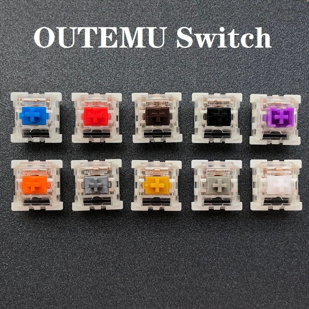 Outemu Linear Tactile Silent Mechanical Keyboard Switches – mechkeysshop