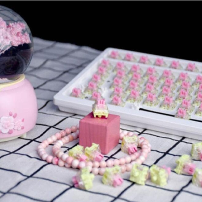 TTC Gold Pink V2 Mechanical Keyboard Switches – mechkeysshop