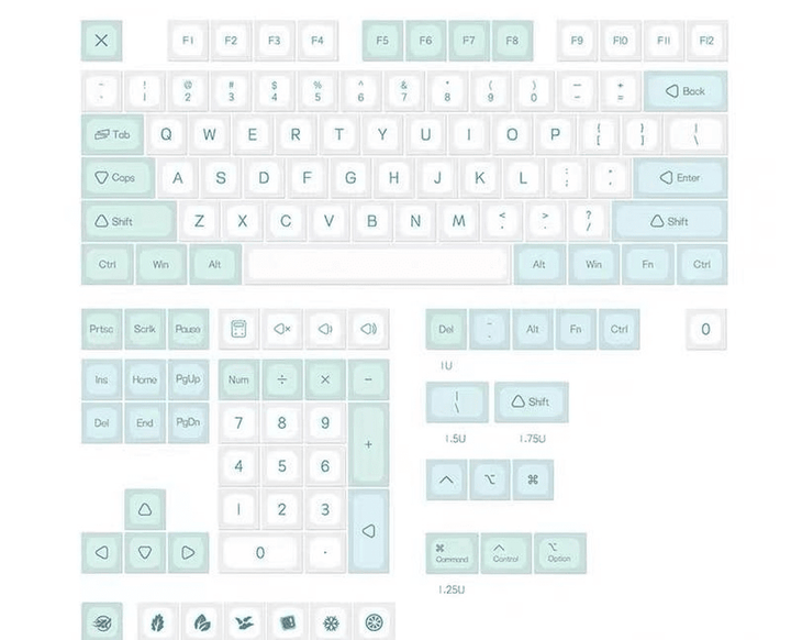 XDA Profile Keycaps – mechkeysshop
