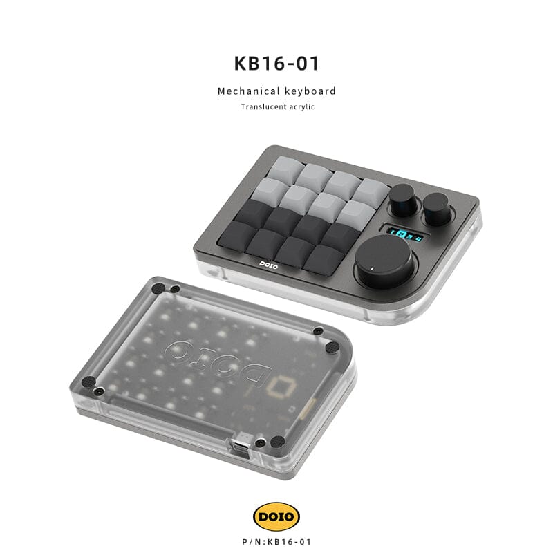 DOIO KB16-01 Macro Keyboard – mechkeysshop