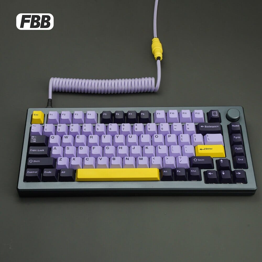 FBB GMK Taro R2 Custom Coiled Aviator Cable – mechkeysshop