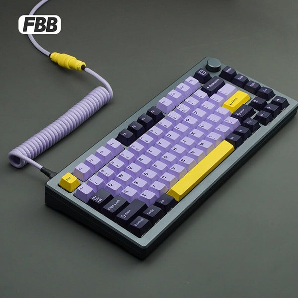 FBB GMK Taro R2 Custom Coiled Aviator Cable – mechkeysshop