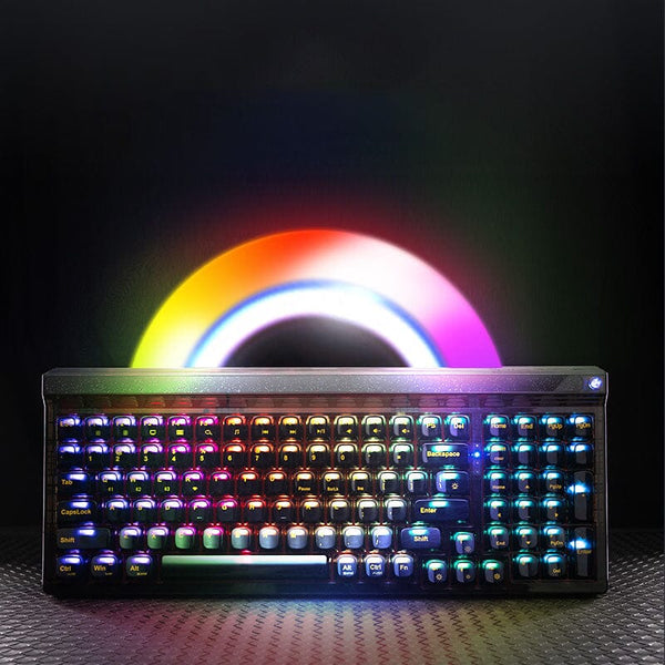 NEWMEN GM980 Transparent Mechanical Keyboard – mechkeysshop