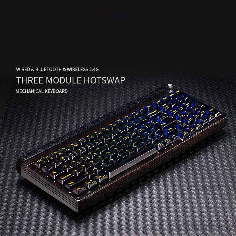 NEWMEN GM980 Transparent Mechanical Keyboard – mechkeysshop