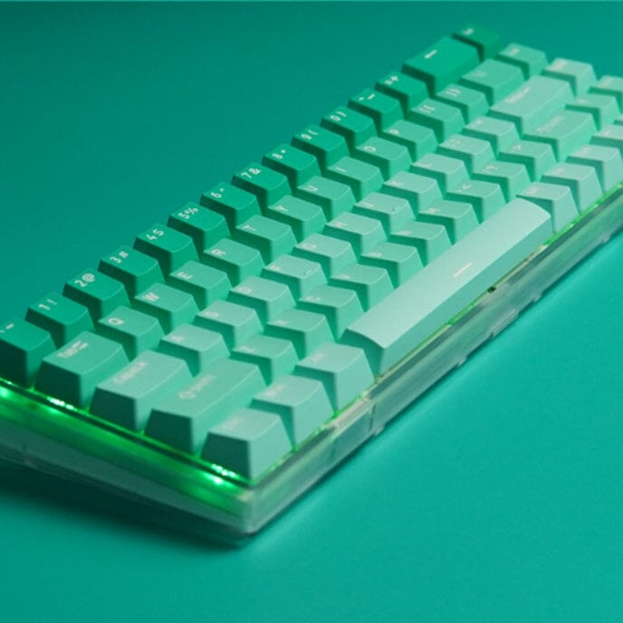 OSHID Green Gradient OEM Keycaps – mechkeysshop