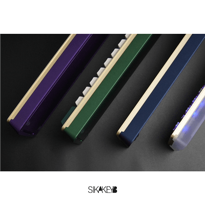 SIKAKEYB SK1 Mountain City Aluminum/Transparent 61keys Keyboard Kit ...