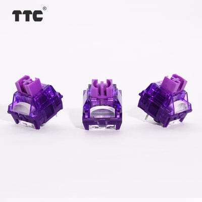 TTC Flaming Purple/Snow Mechanical Keyboard Switches – mechkeysshop